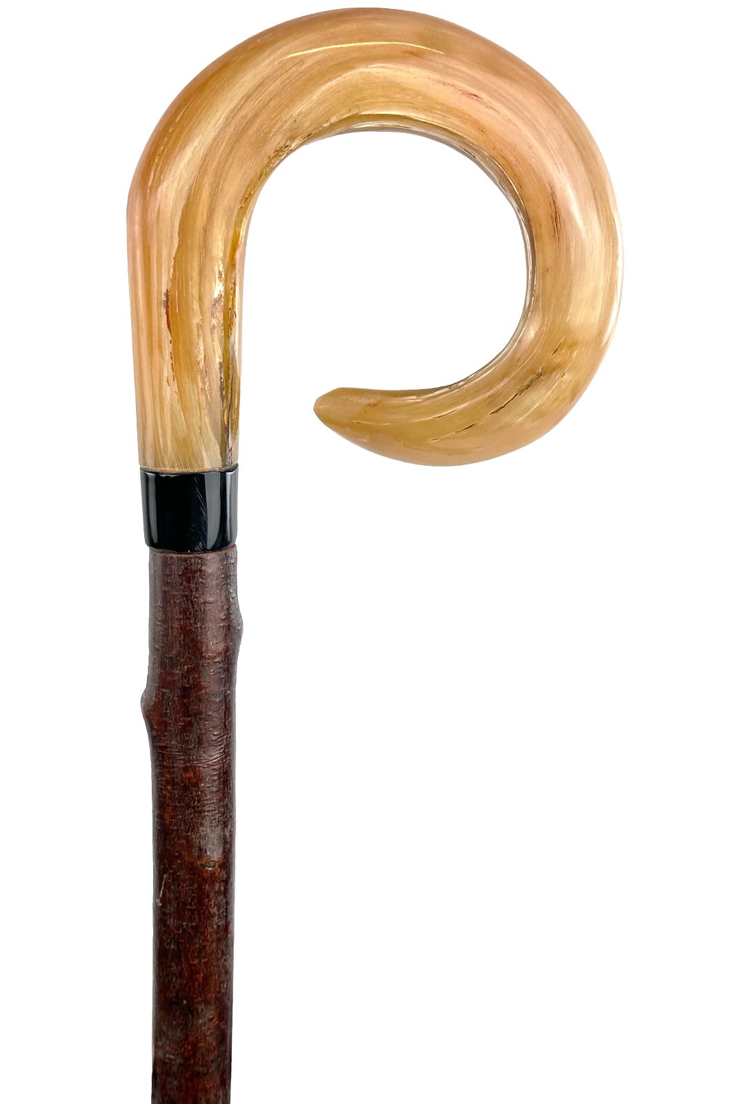 Ramshorn Handle Country Crook Walking Stick – Handmade UK | Stick ...