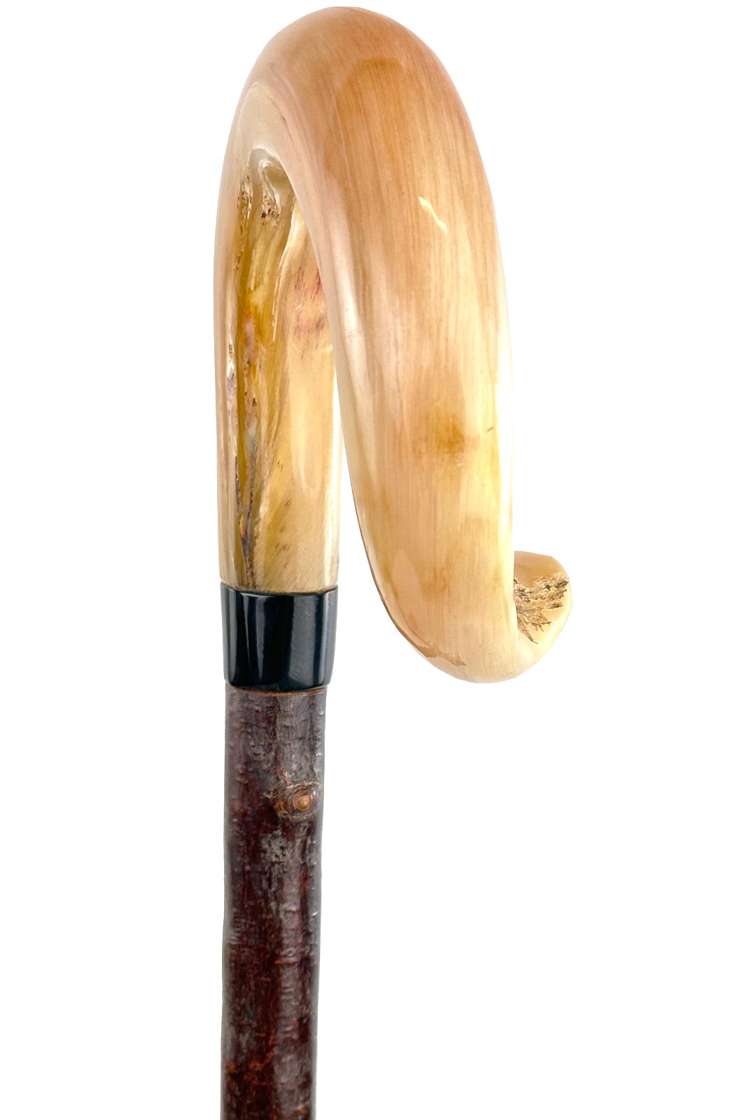 Ramshorn Handle Country Crook Walking Stick – Handmade UK | Stick ...