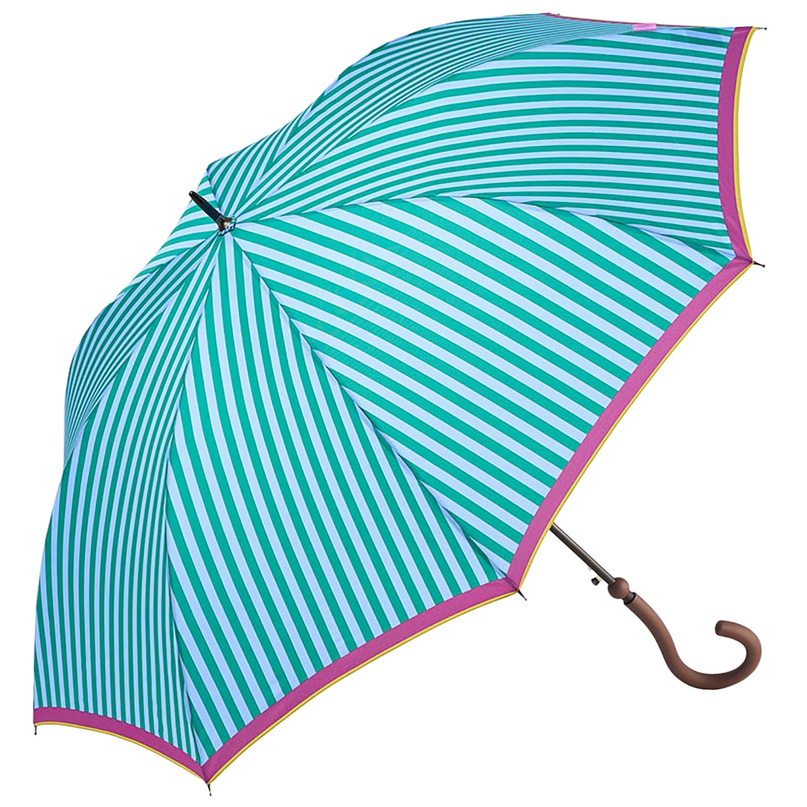 Clima Bisetti Joy Ladies Walking Length Umbrella with UVP +50 - Green ...