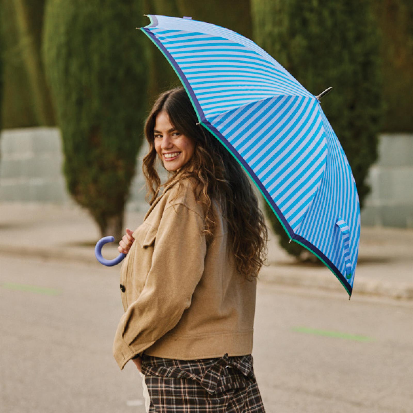 Clima Bisetti Joy Ladies Mini Manual Folding Umbrella with UVP +50 ...