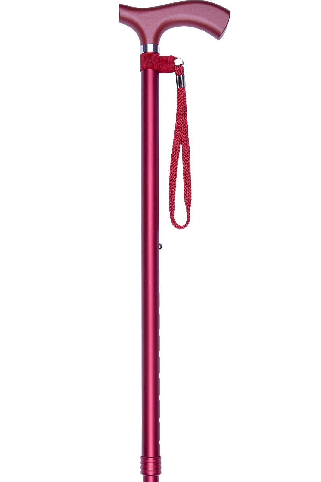 Comfort Crutch Adjustable Walking Stick - Red Pearl | Stick & Cane Shop