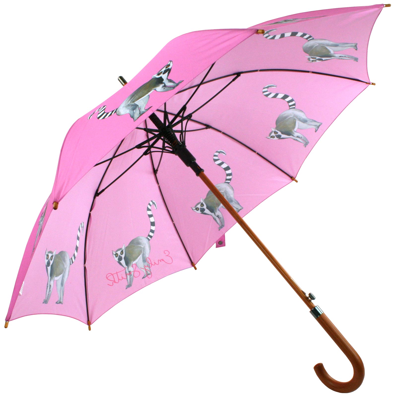 Livy the Lemur Umbrella by Emily Smith | Stick & Cane Shop