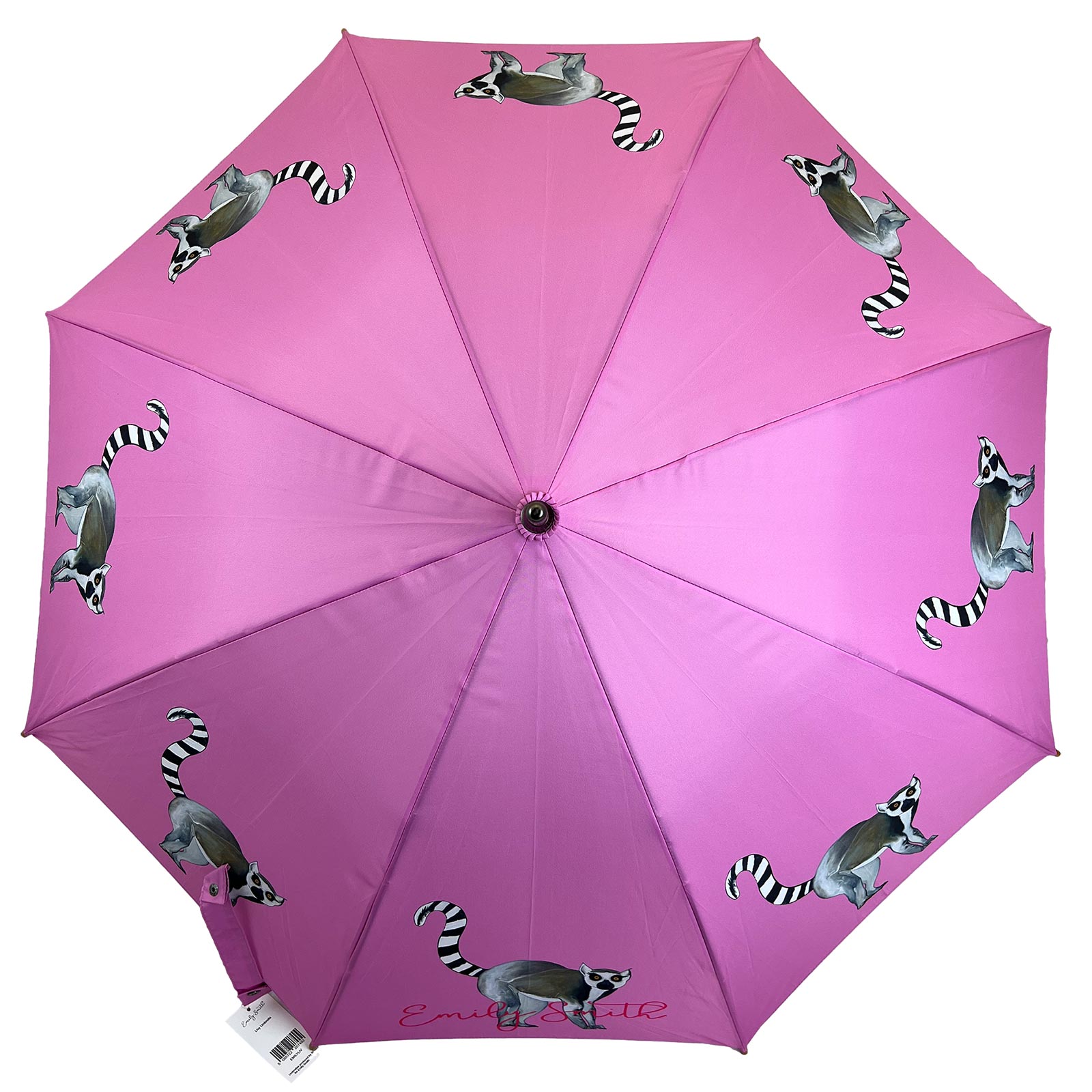 Livy the Lemur Umbrella by Emily Smith | Stick & Cane Shop
