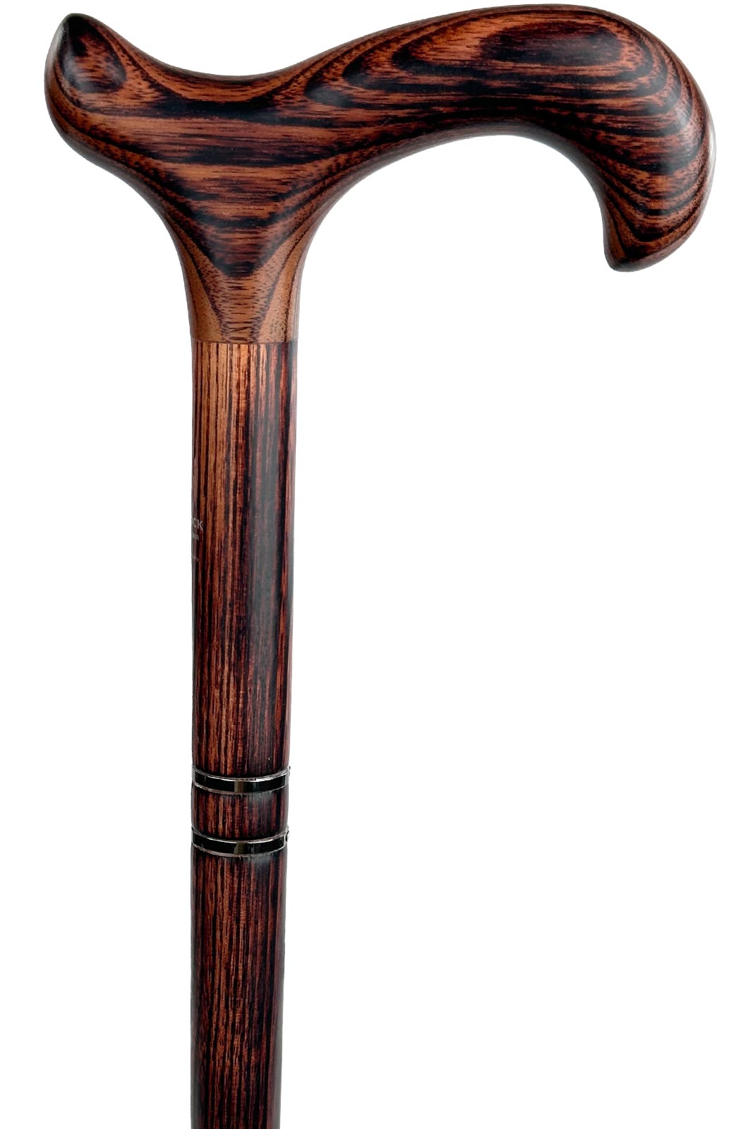 Dark Scorched Acacia Derby Walking Stick | Elegant & Durable | Stick ...