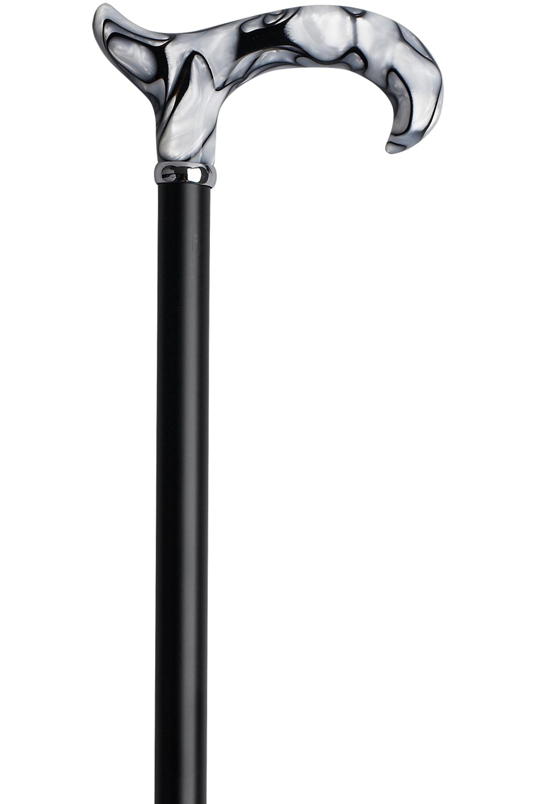 Extending Derby Cane with Marbled Black Handle | Stick & Cane Shop