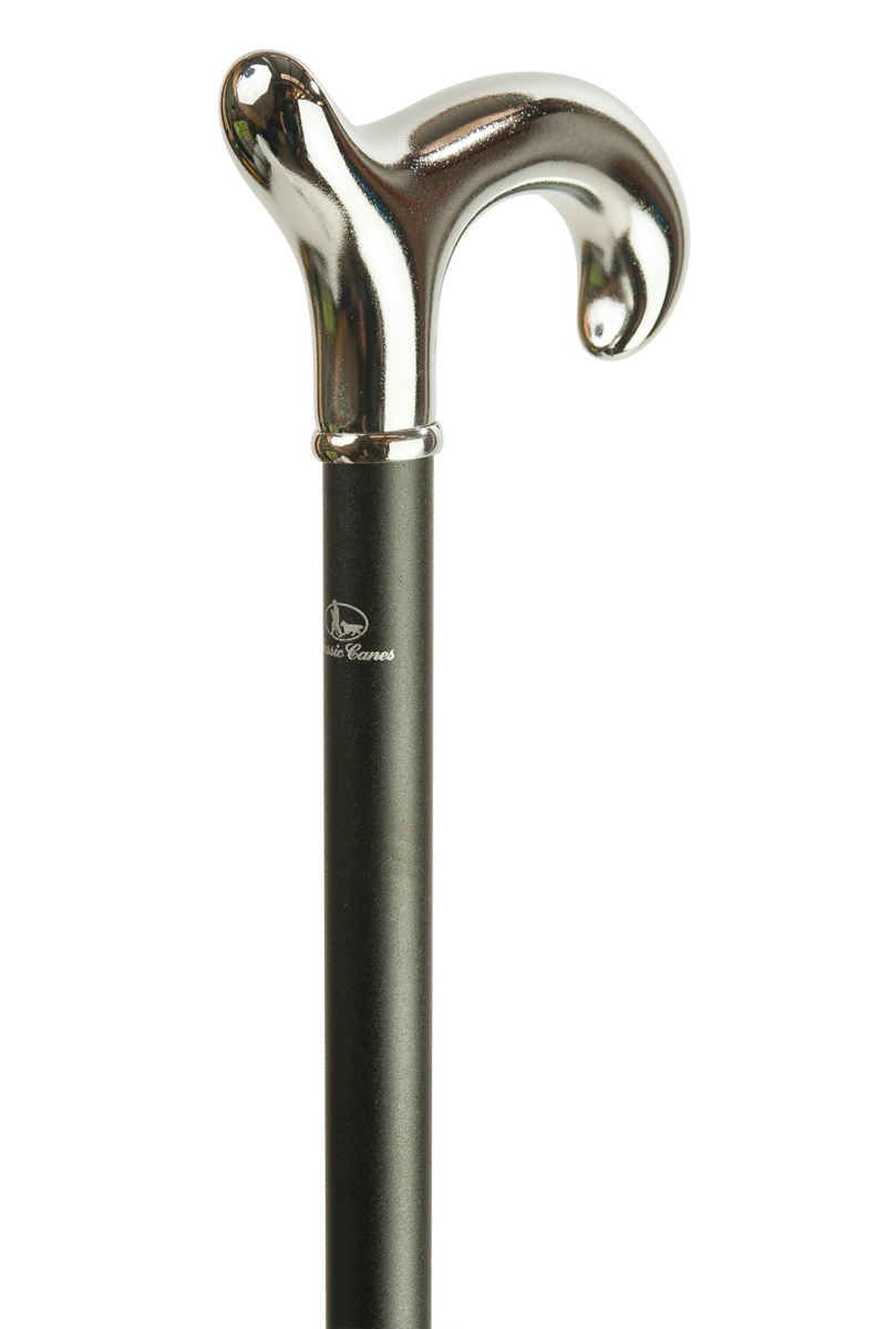 Extending Derby Cane - Chrome Derby Handle | Stick & Cane Shop