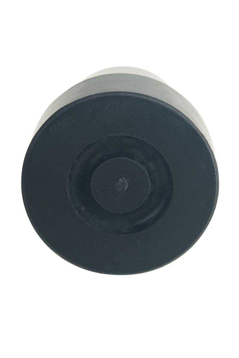 Black 15mm Rubber Ferrule - RF80 | Stick & Cane Shop