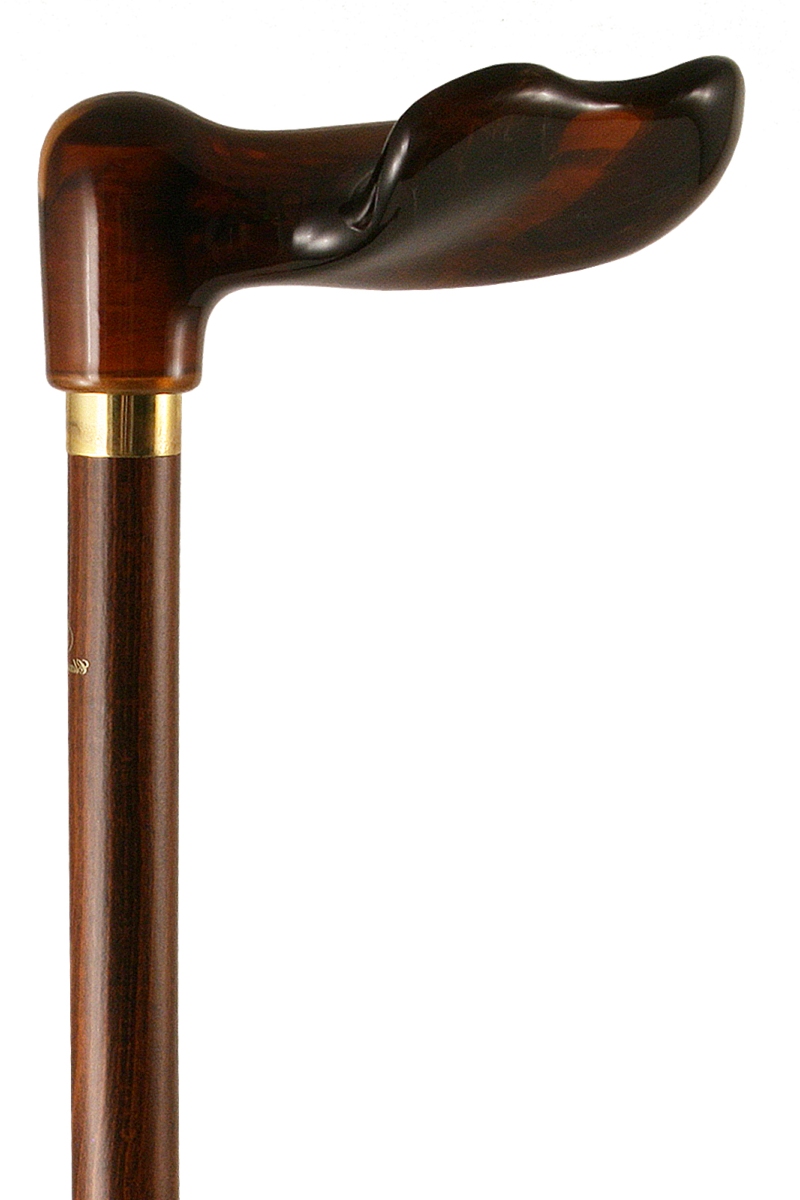 Amber Fischer - Right - Anatomical Handled Stick | Stick & Cane Shop