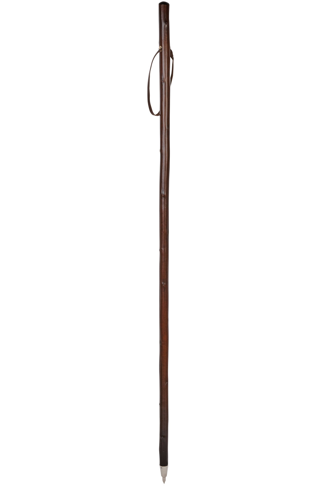 Chestnut Hiking Stave with Alpine Spike | Stick & Cane Shop