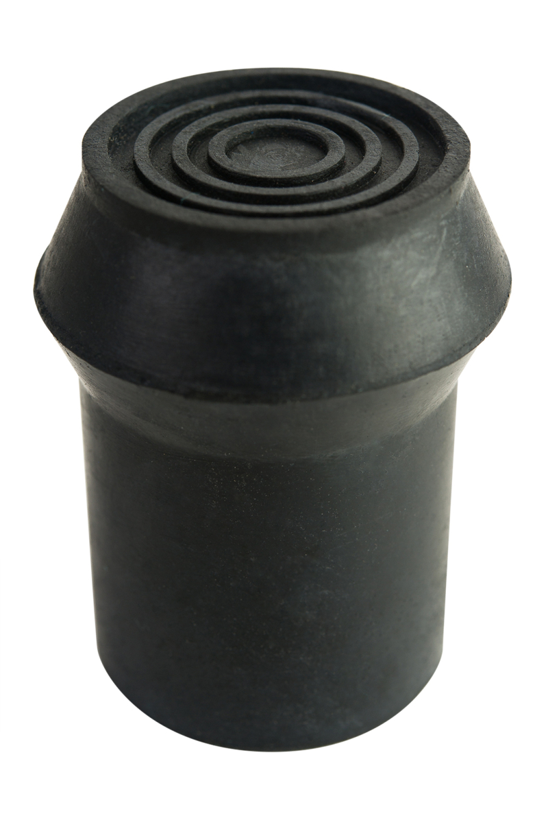 "Black Rubber Ferrule - D22 - 22mm - 7/8""" | Stick & Cane Shop