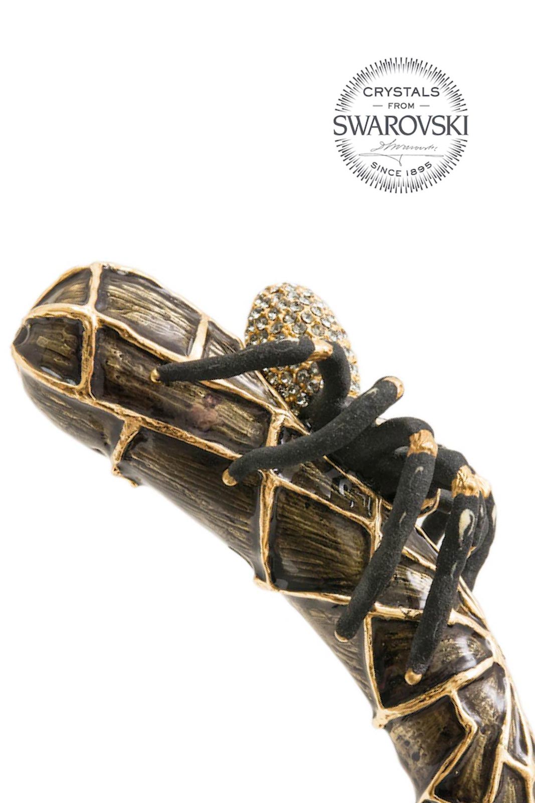 Spider Collectors Cane with Swarovski Crystals by Pasotti | Stick ...