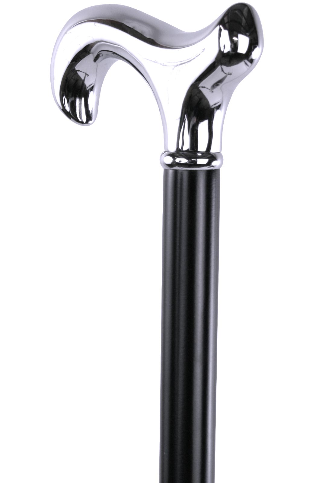 Chrome Derby Dress Walking Stick | Stick & Cane Shop