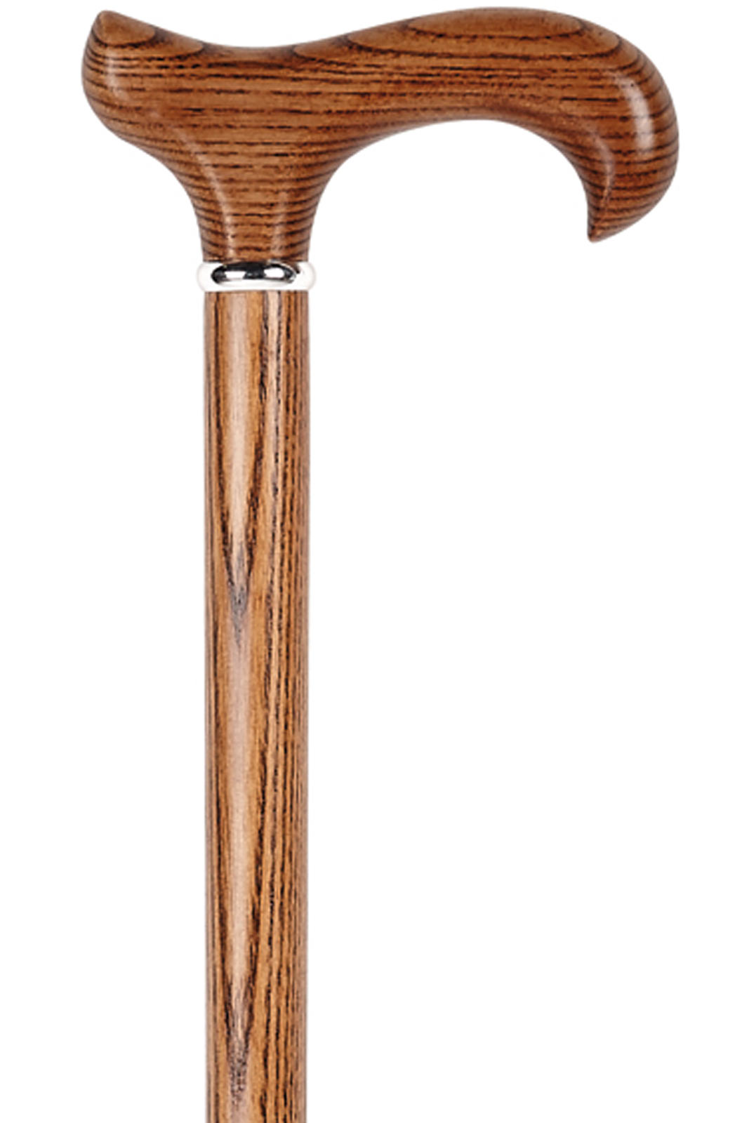 Ash Derby Walking Stick with Natural Grain | Stick & Cane Shop