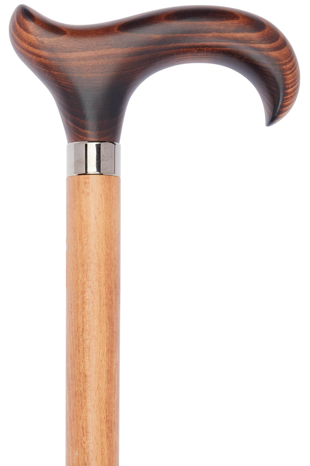 Extra Long & Strong Natural Hardwood Derby Walking Cane | Stick & Cane Shop