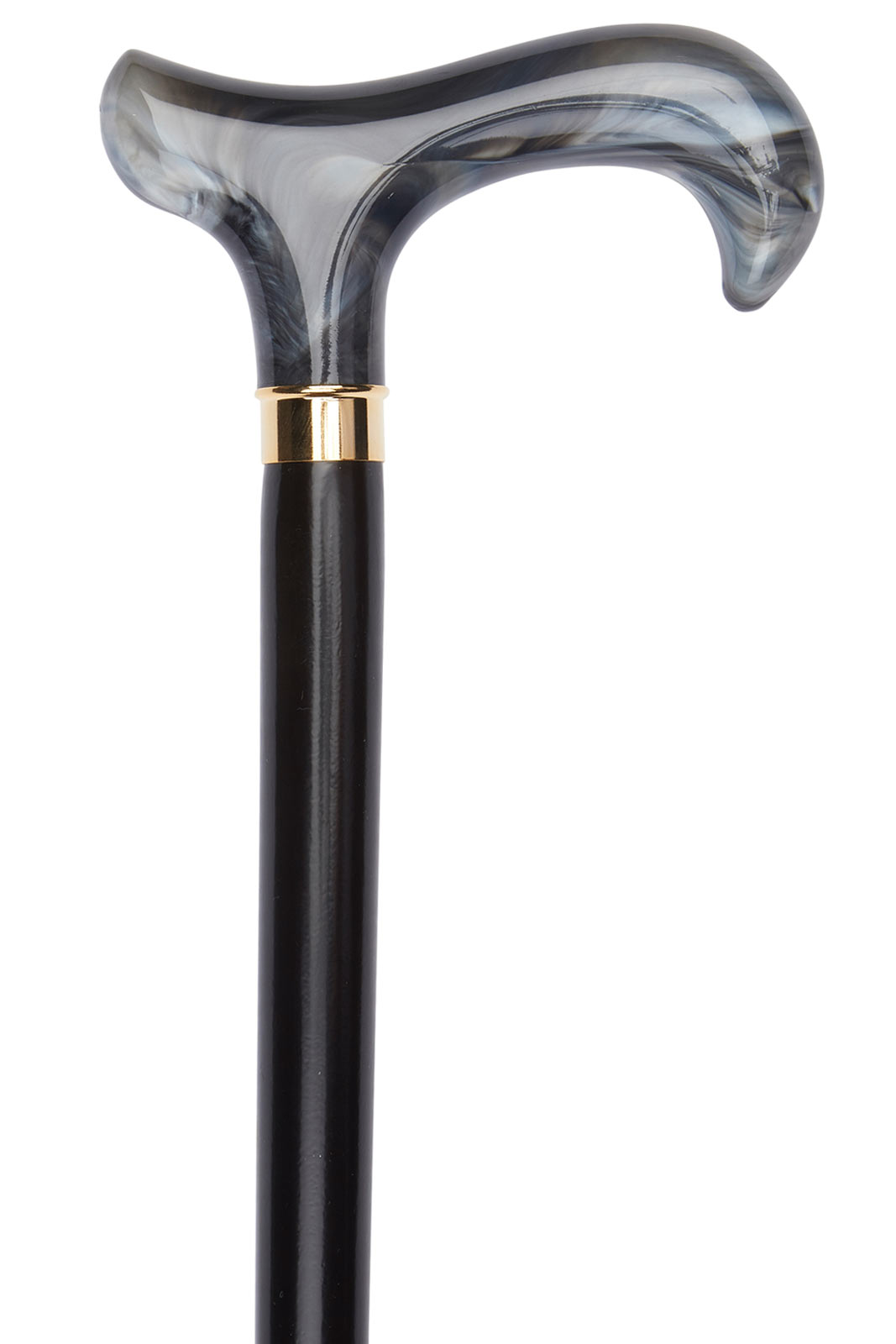 Earl Grey Acrylic handled Derby Walking Cane | Stick & Cane Shop
