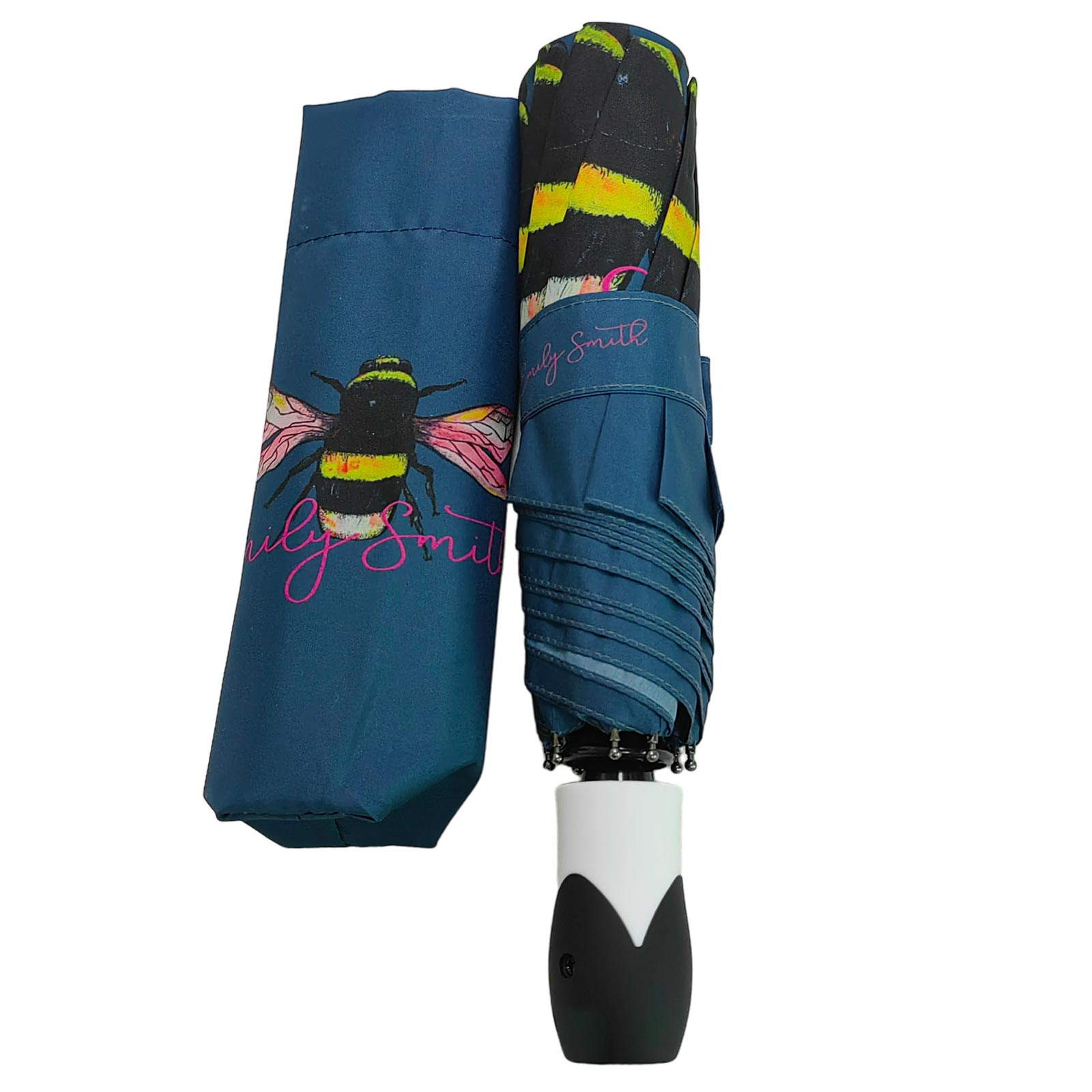 Emily Smith O&C Folding Umbrella - Bella the Bee | Stick & Cane Shop