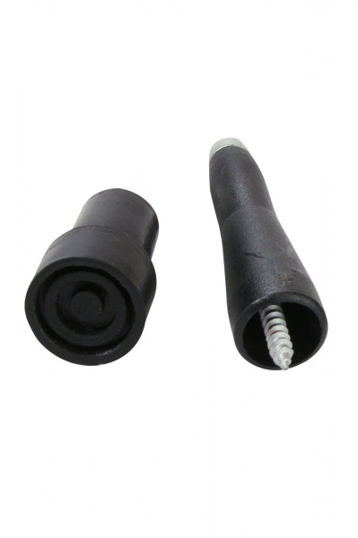 Combi Spike Ferrule removable rubber ferrule | Stick & Cane Shop