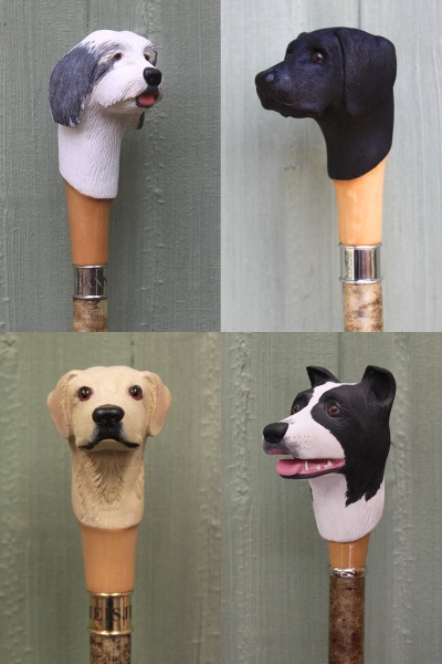 Animal Shaped Handcarved Collector Canes | Stick & Cane Shop