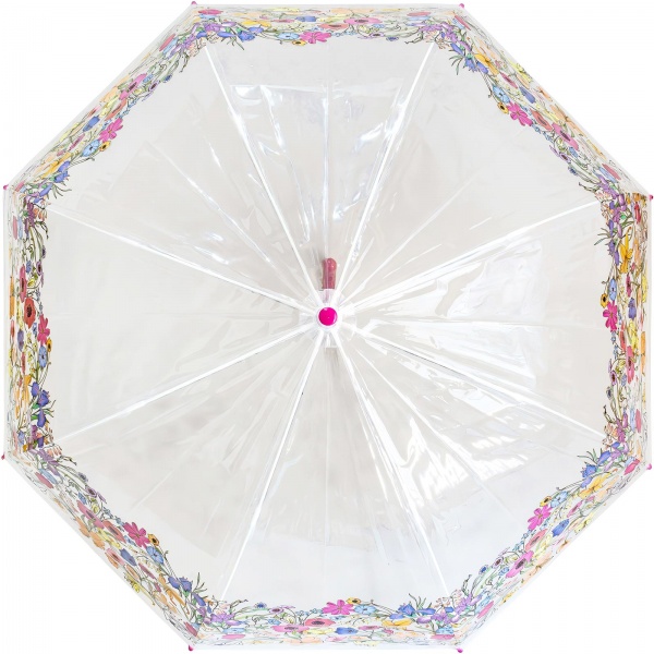 Susino Multicolour Floral Border Dome Umbrella | Stick & Cane Shop